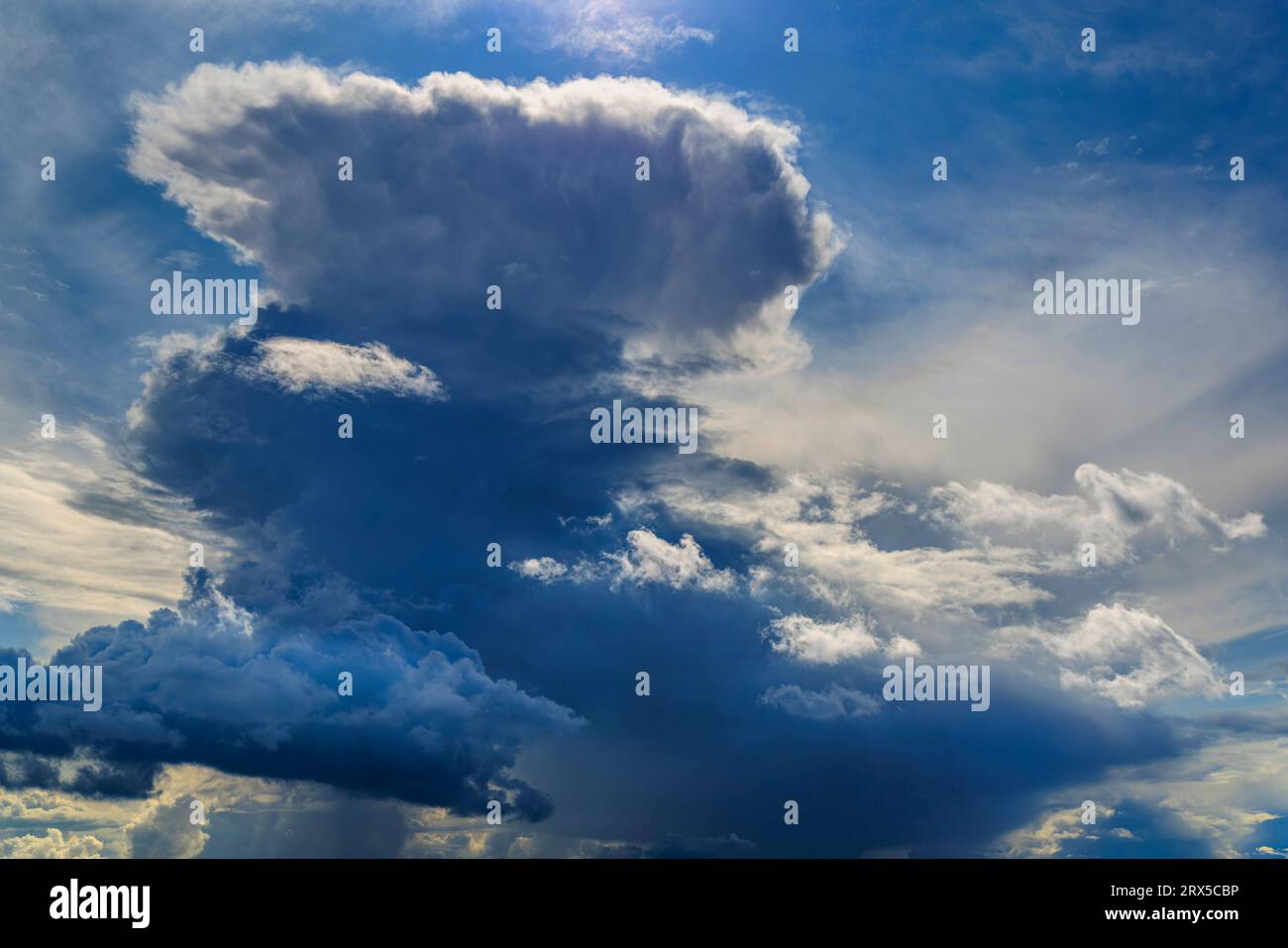 Storm clouds gathering along the Welsh coast Stock Photo - Alamy