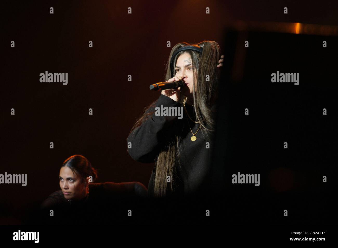 Singer Ptazeta during her performance at the Spotify Equal Fest concert ...