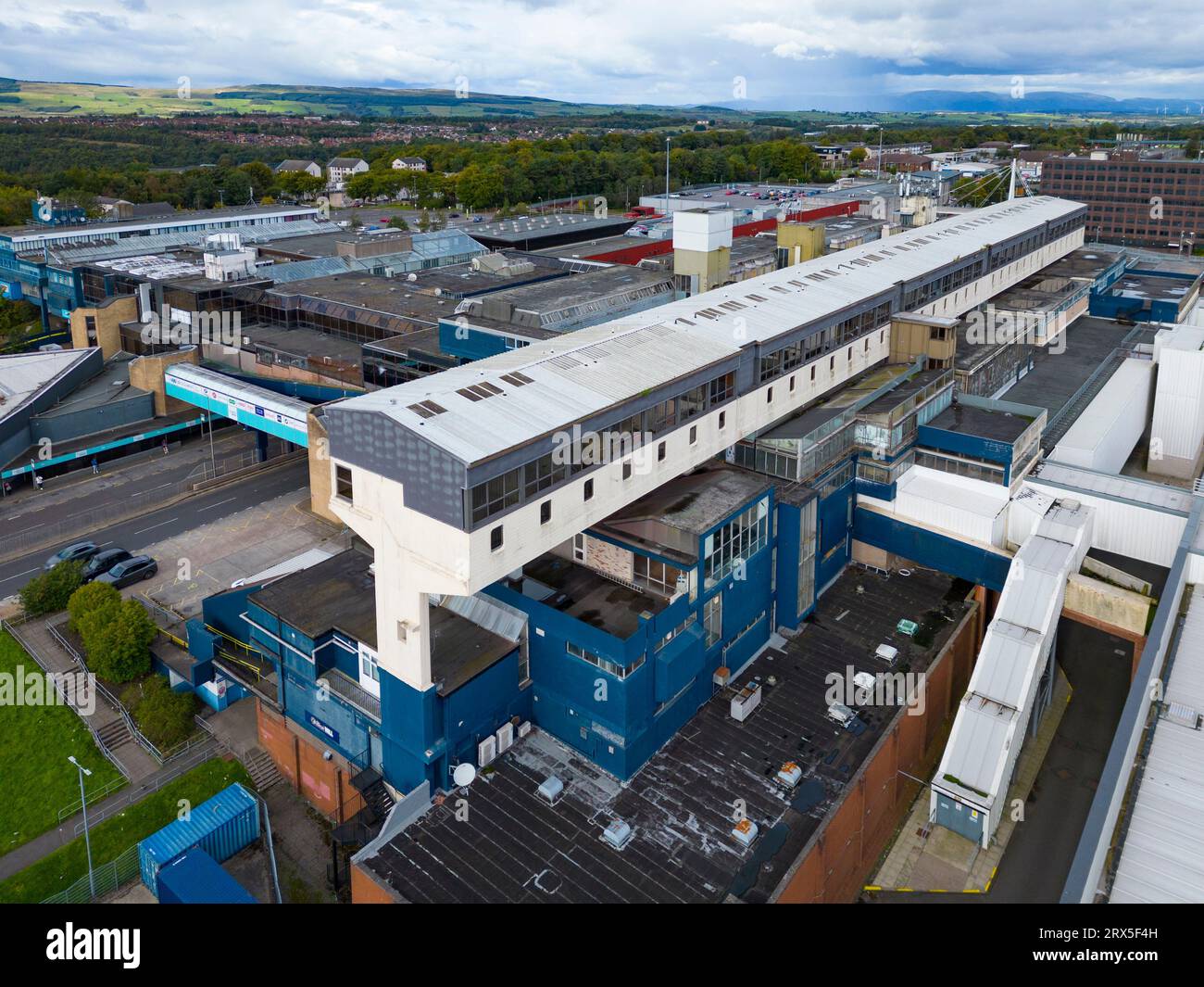Aerial view of cumbernauld hi-res stock photography and images - Alamy