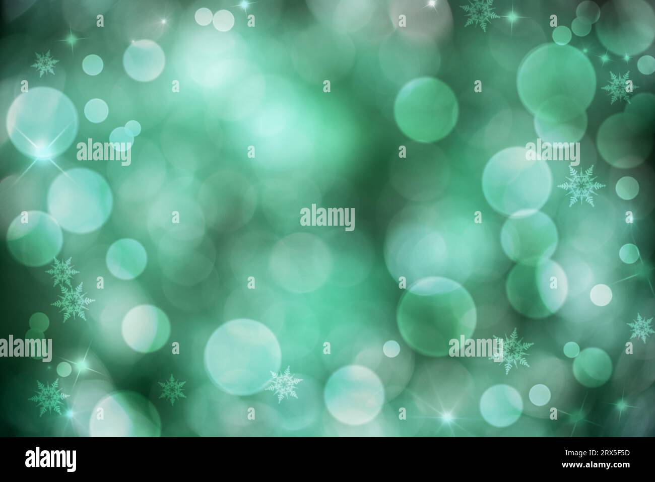 Shiny Turquoise Christmas Background With Free Space Stock Photo - Alamy