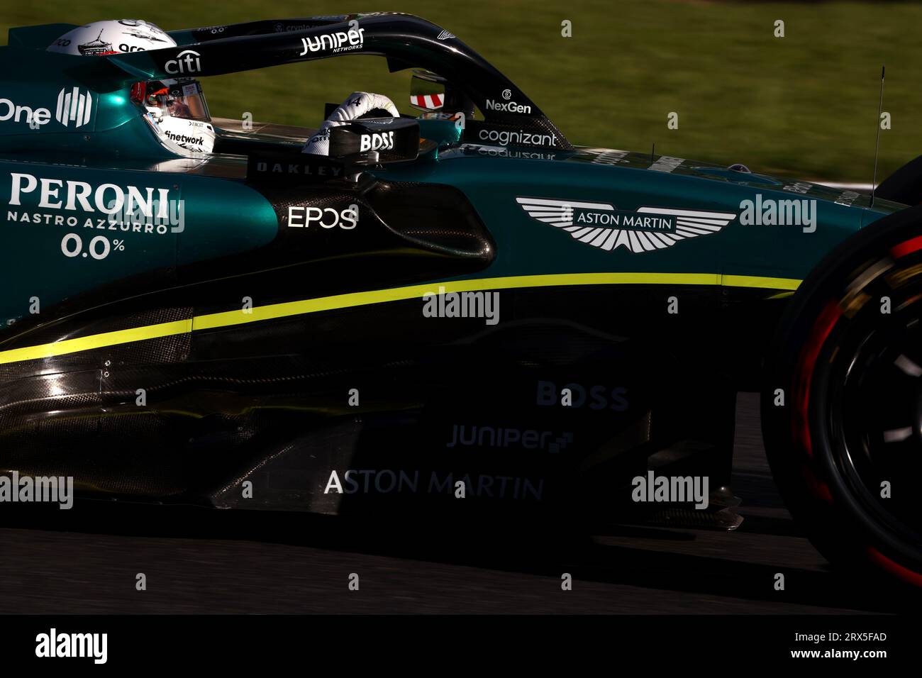 Suzuka, Japan. 23rd Sep, 2023. Fernando Alonso (ESP) Aston Martin F1 ...