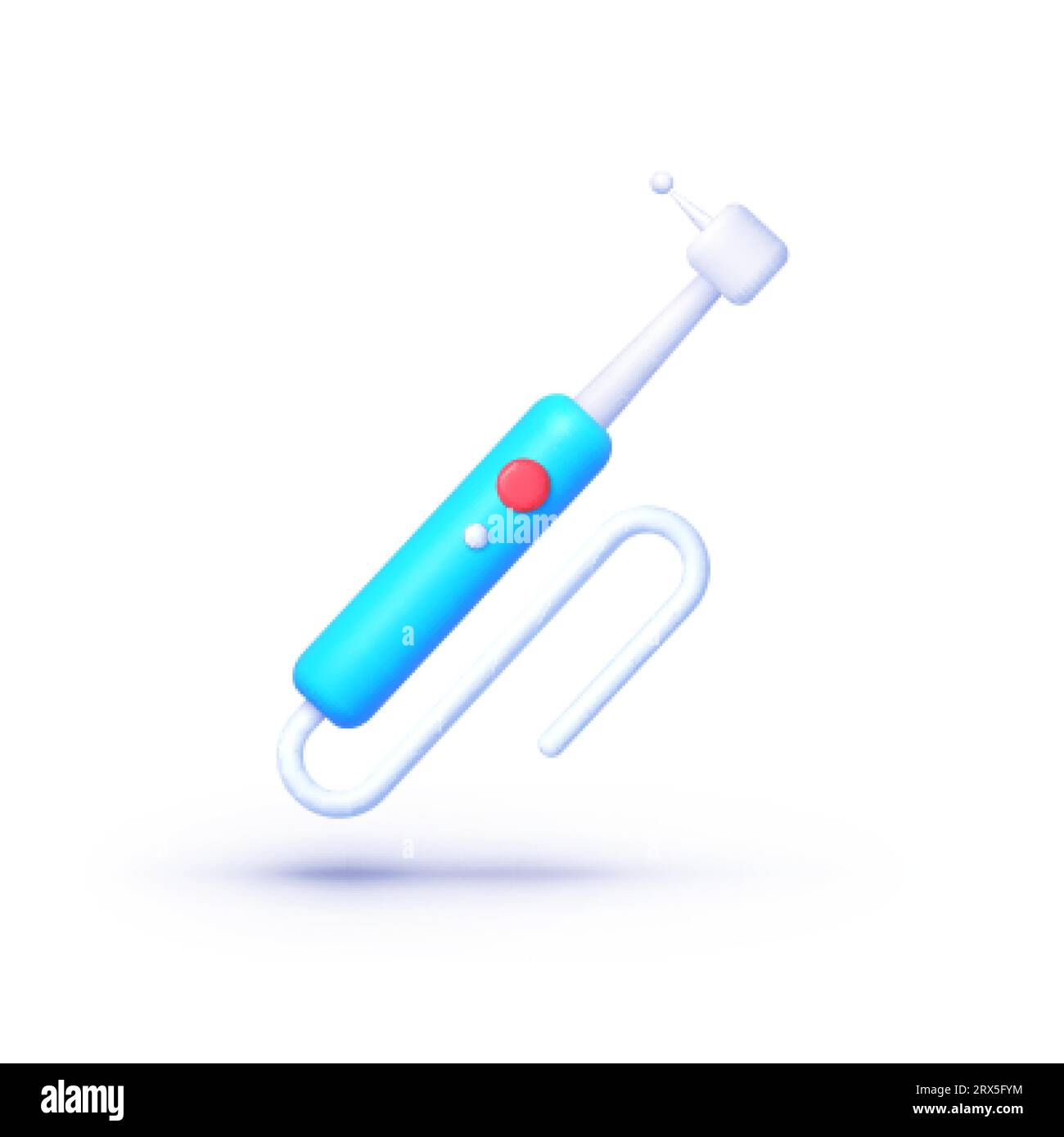 Dental drill thin line Stock Vector Images - Alamy