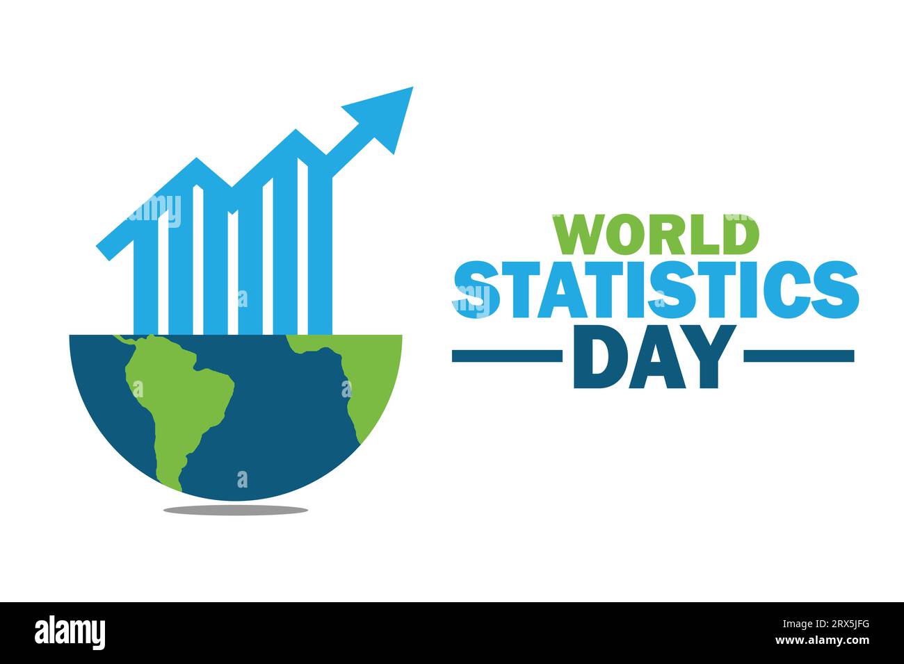 World Statistics Day. Holiday concept. Template for background, banner ...