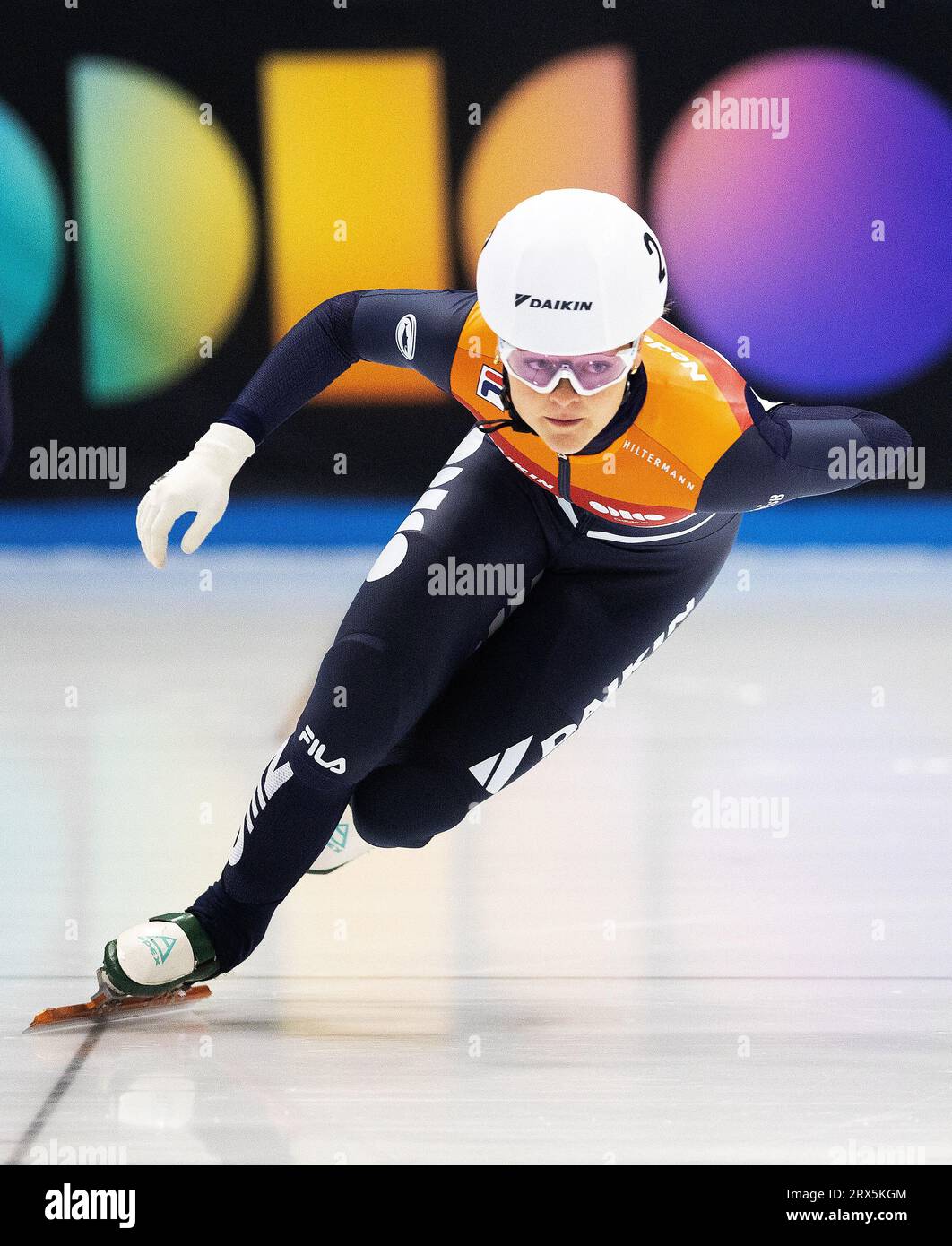 LEEUWARDEN - Xandra Velzeboer in action during the semi-final 1500 ...