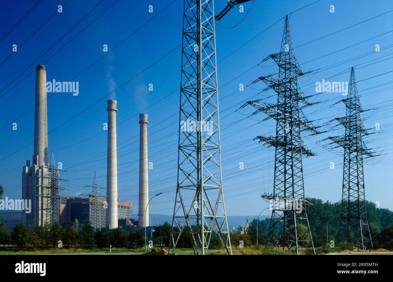 EnBW, steam power plant, coal-fired power station, power station in ...