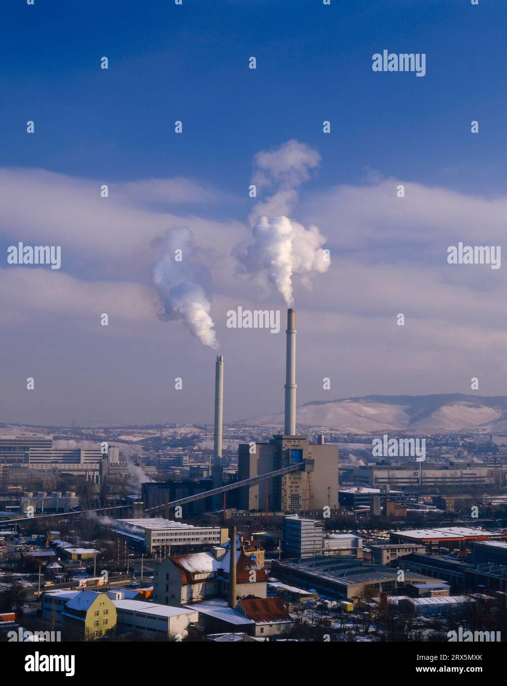 Stuttgart-Gaisburg combined heat and power station, condensation power ...