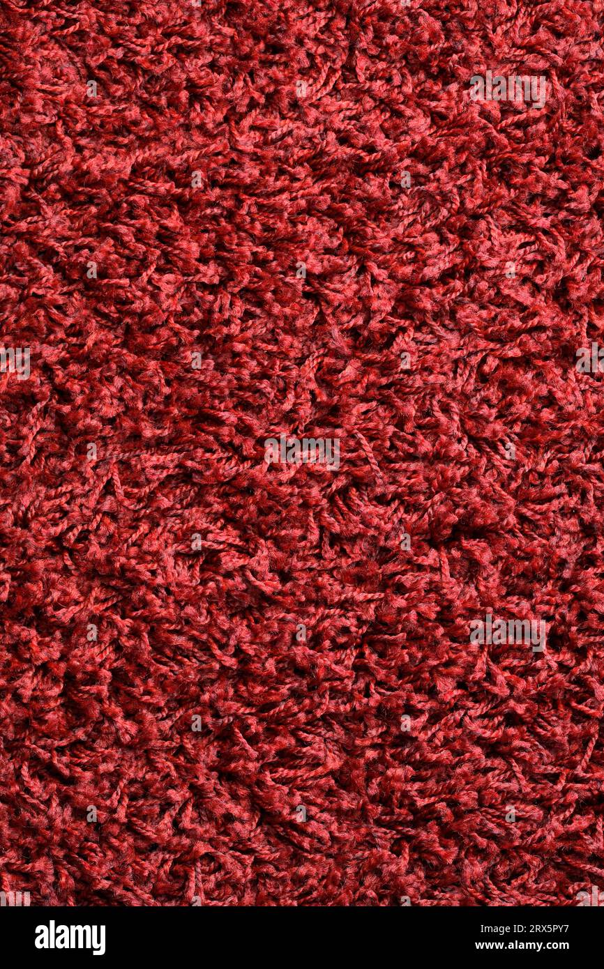 Hairy red rug hi-res stock photography and images - Alamy