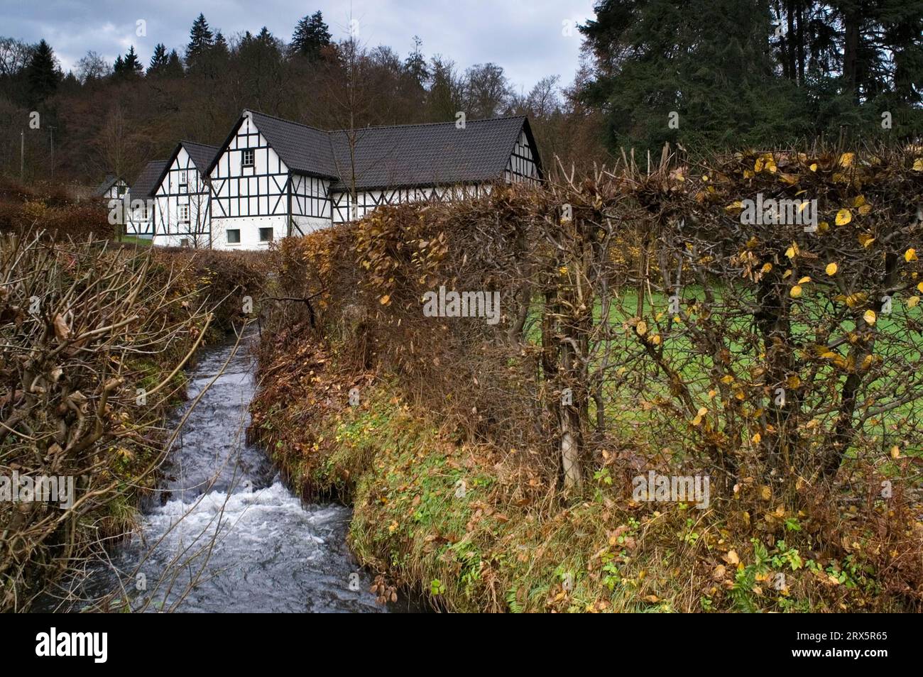 Old houses belonging to Crottor Castle, which is part of the seat of ...