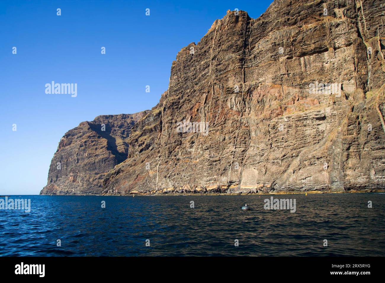 Los Gigantes cliffs by the Atlantic Ocean in Tenerife, Canary Islands ...