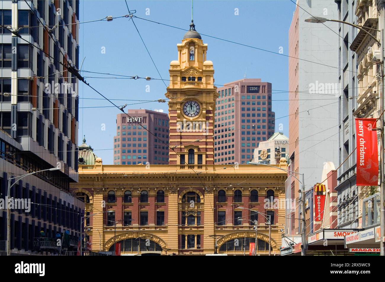 Flinders Street Station, Melbourne, Victoria, Australia Stock Photo - Alamy