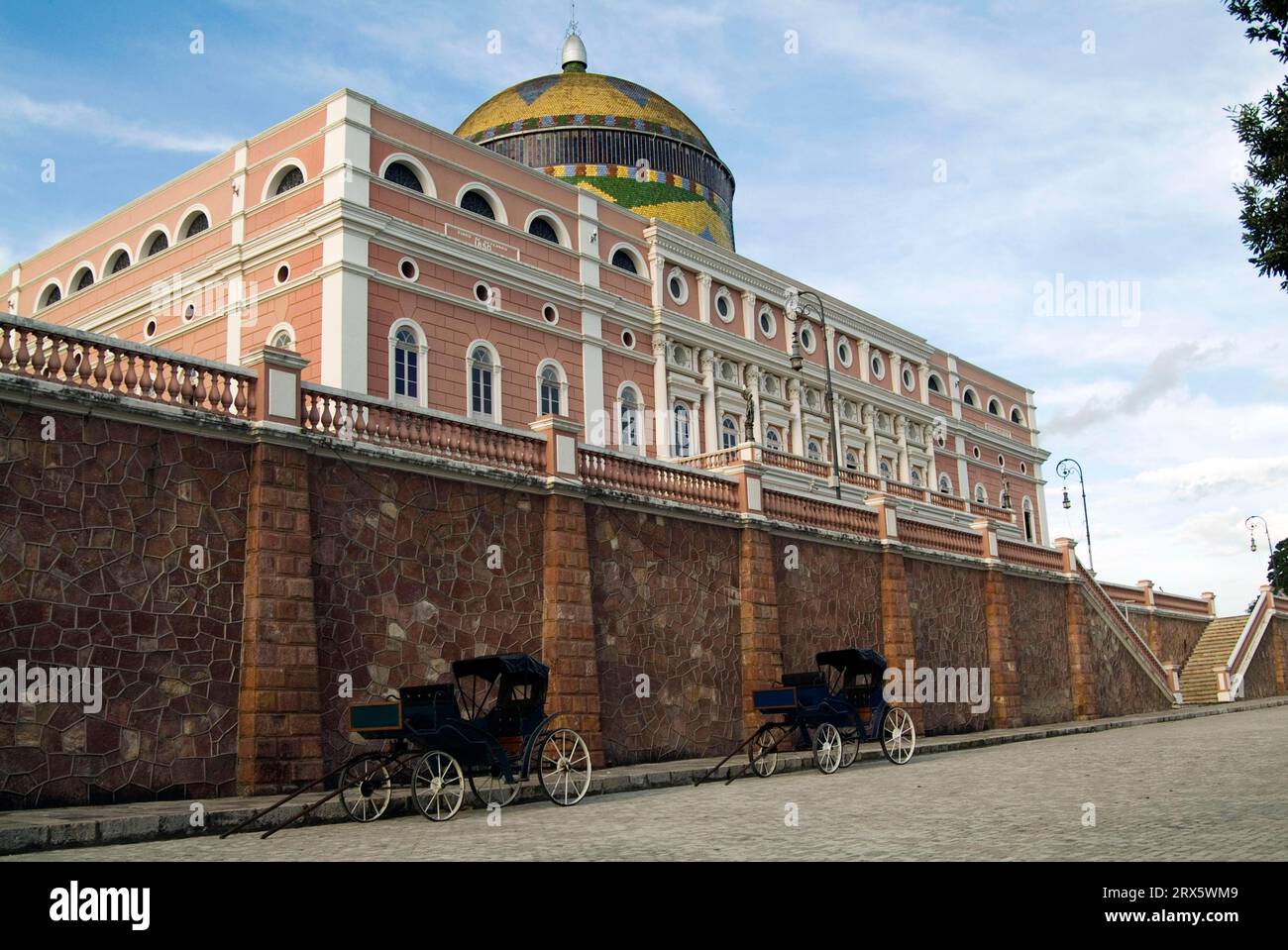 Opera Teatro Amazonas, Manaus, State of Amazonas, Brazil, Neoclassical ...