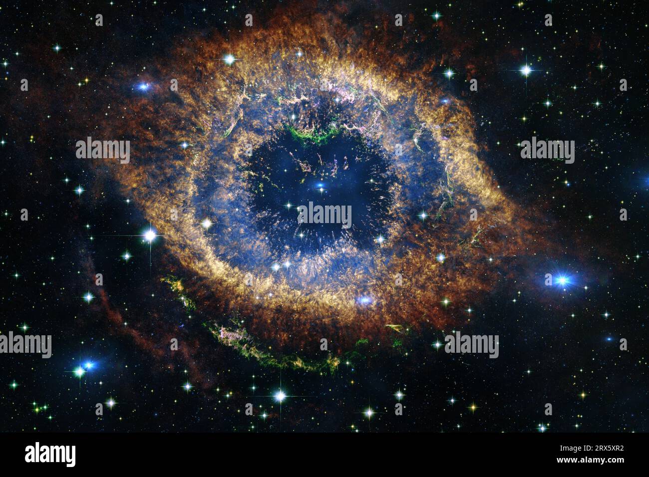 Outer space, cosmic landscape. Nebula. Elements of this image furnished ...