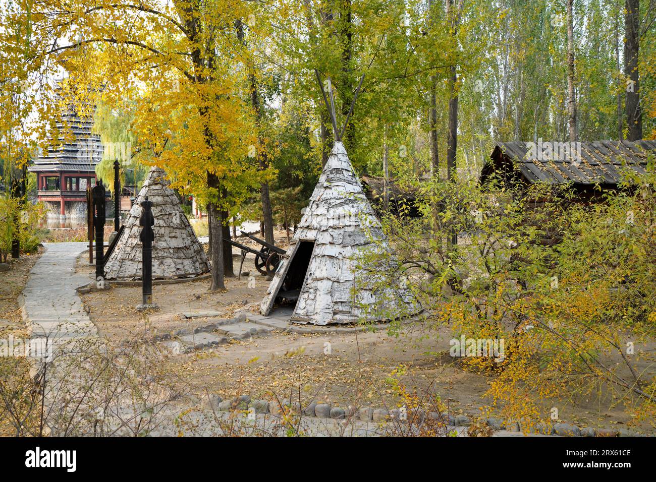 Oroqen people hi-res stock photography and images - Alamy