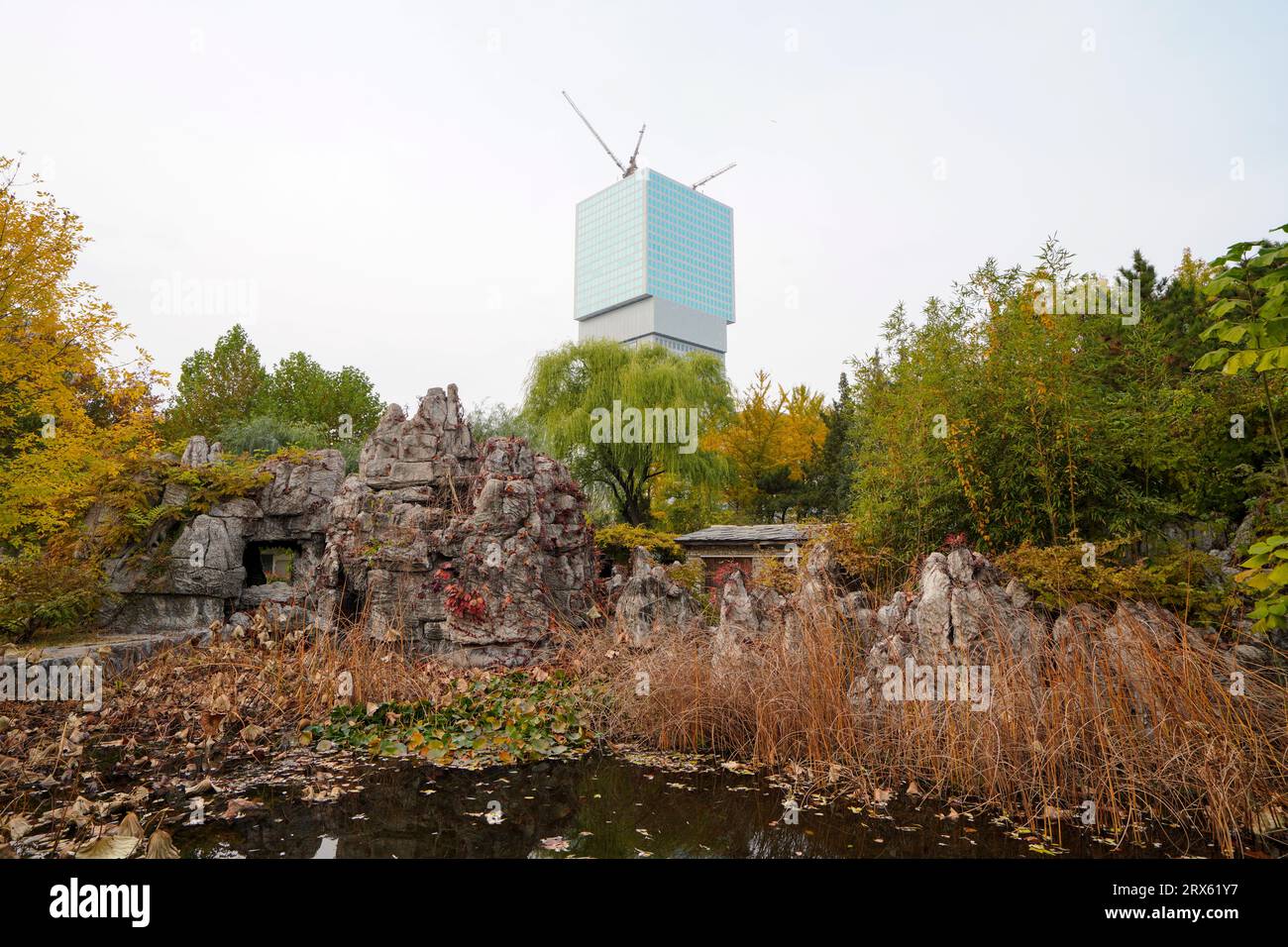 Beijing China, November 2, 2022: China Ethnic Museum Scenic Area and ...