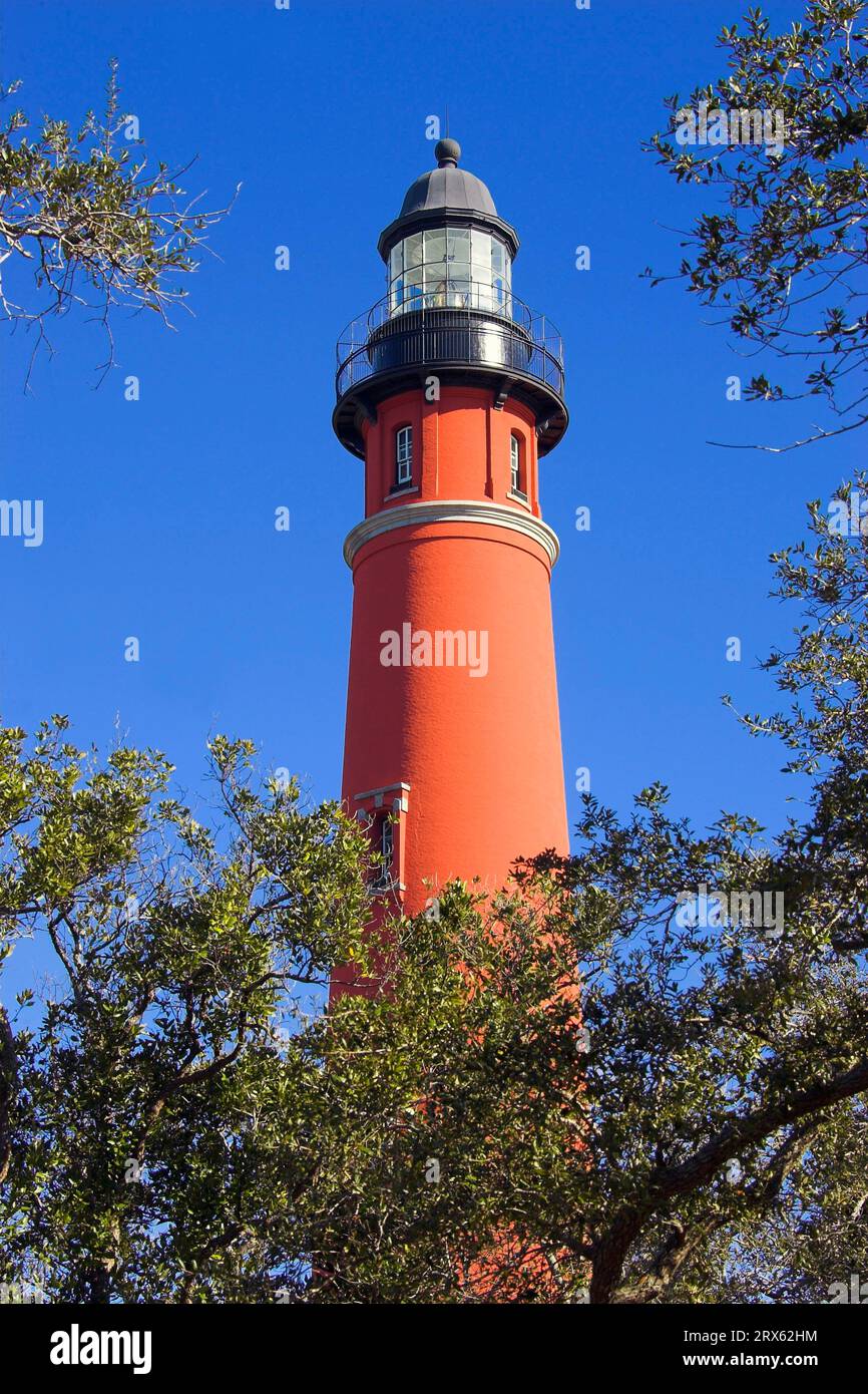 Lighthouse, Ponce de Leon Inlet, Daytona, Florida, USA Stock Photo - Alamy