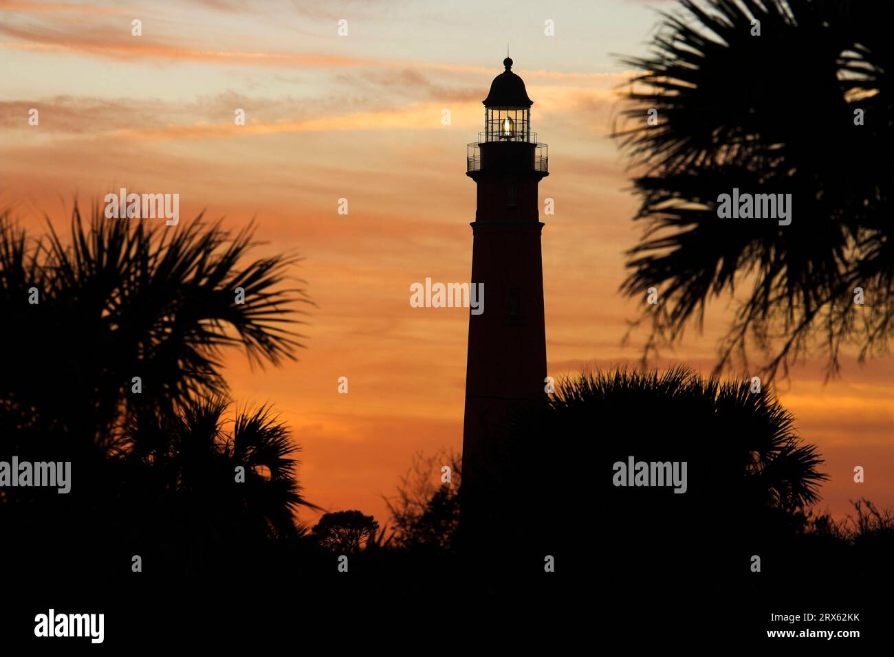 Lighthouse, Ponce de Leon Inlet, Daytona, Florida, USA Stock Photo - Alamy