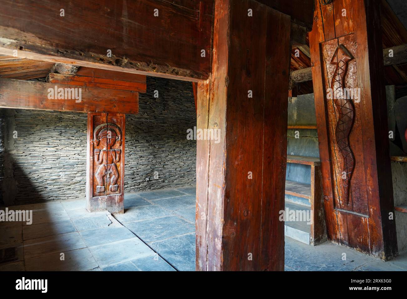 Paiwan Wooden Carving in Taiwan Scenic Area of China Ethnic Museum ...