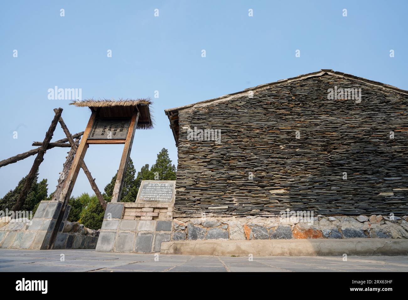 Paiwan People's Slate House in Taiwan Scenic Area of China Ethnic ...