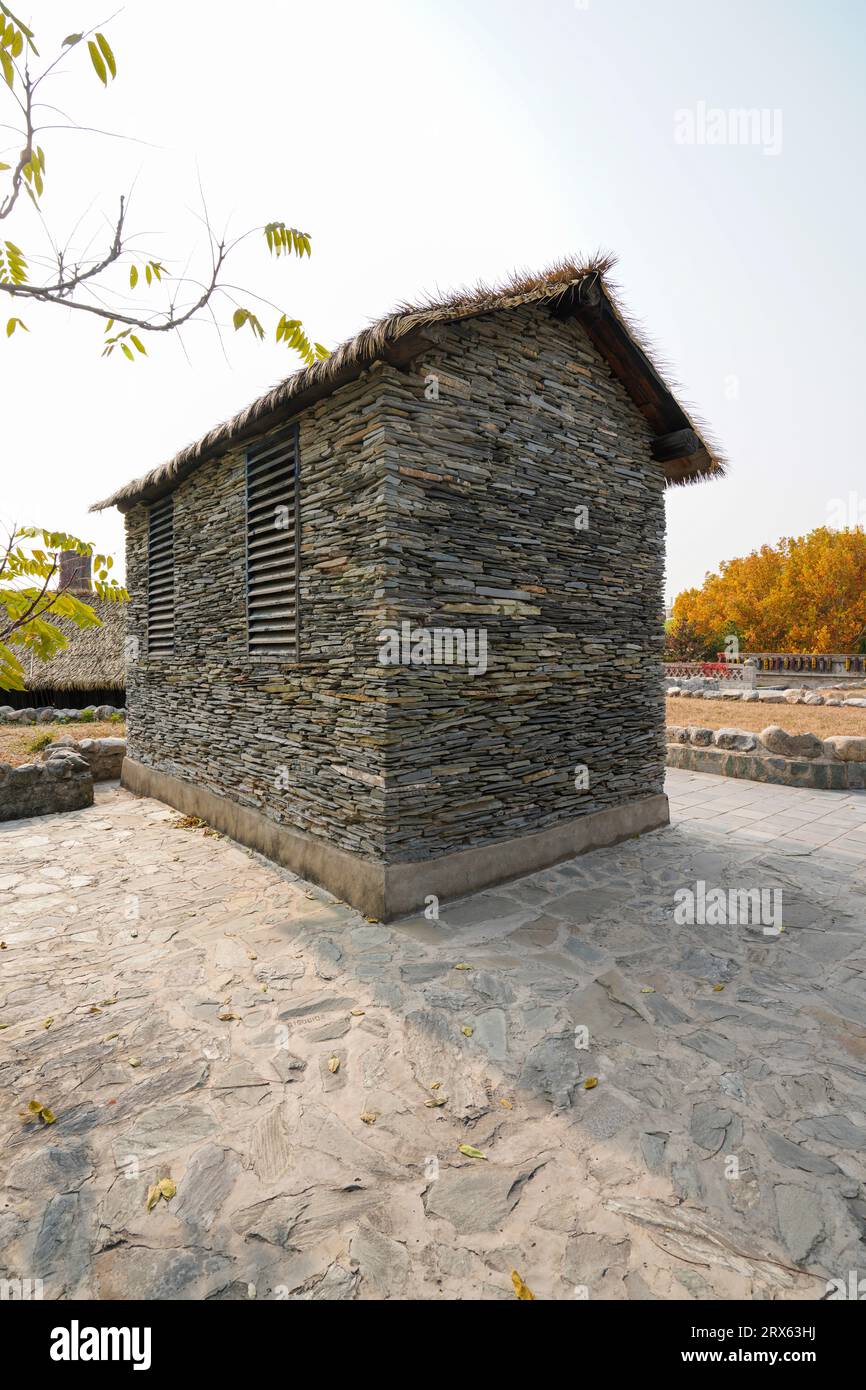 Paiwan People's Slate House in Taiwan Scenic Area of China Ethnic ...