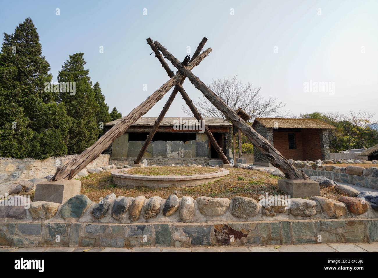 Paiwan People's Slate House in Taiwan Scenic Area of China Ethnic ...