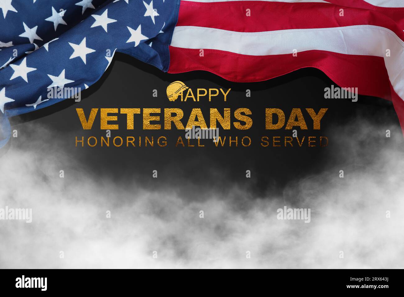 Veterans day text with phrase "Honoring all who served". Hand drawn ...