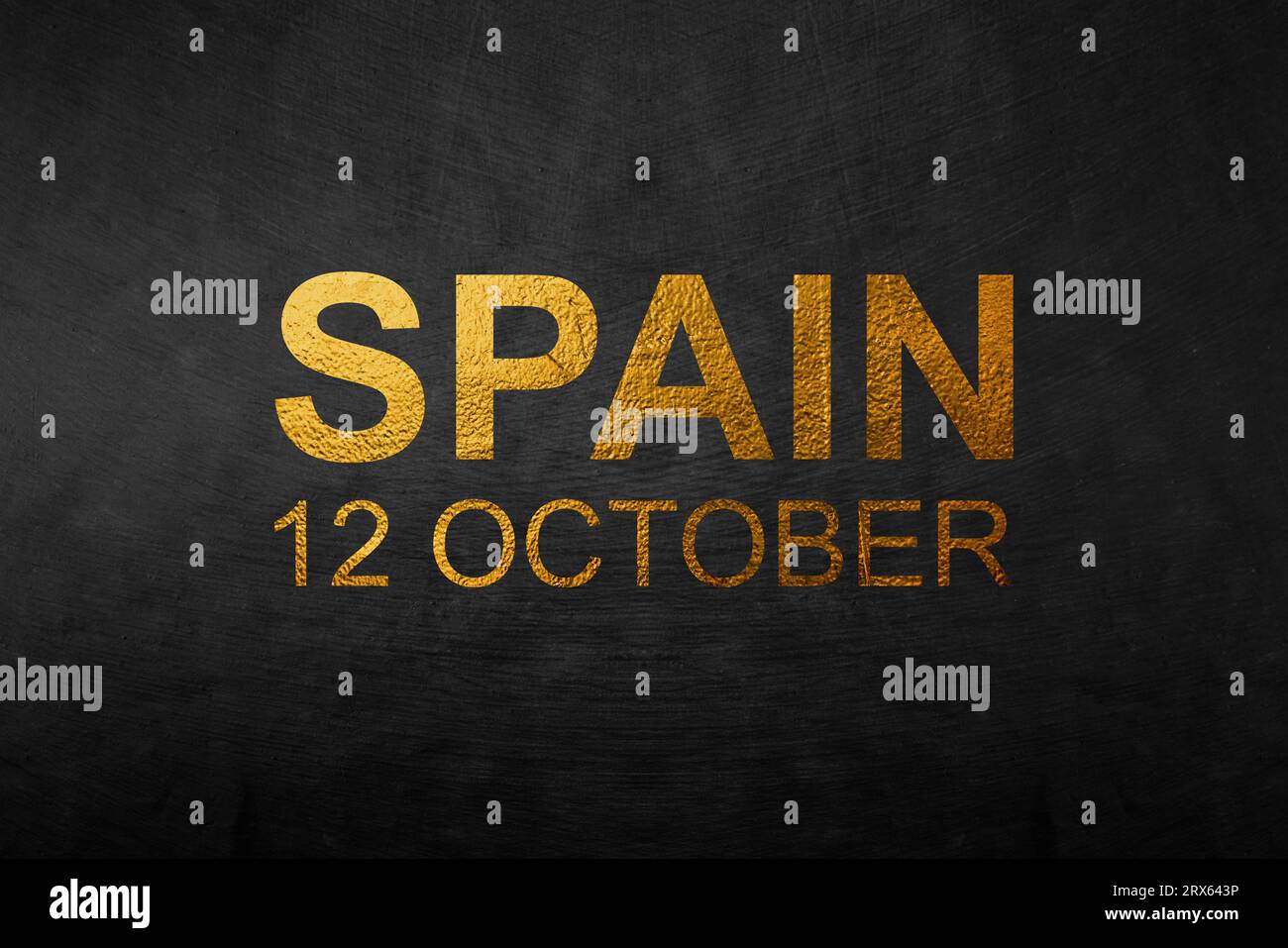 Happy Spanish National Holiday Vector Design Template Illustration ...
