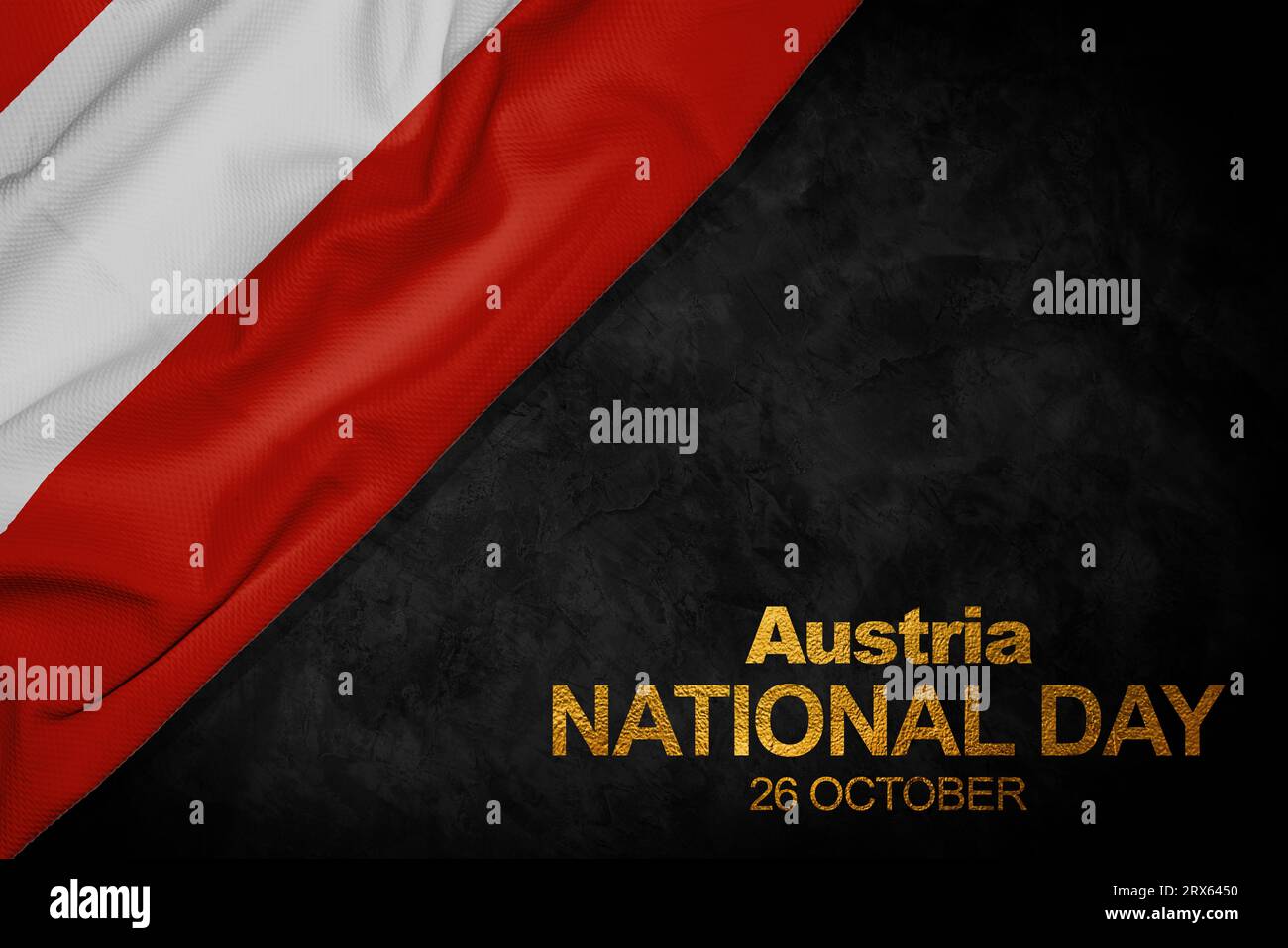 Austria national day greeting card, banner, vector illustration ...