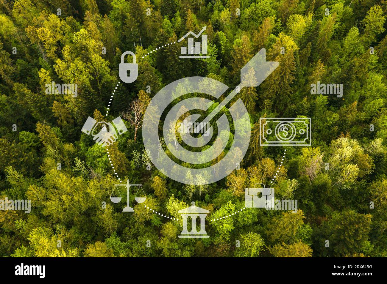 Net Zero emissions concept.Net Zero Emissions Goals With a connected ... Net Zero emissions concept.Net Zero Emissions Goals With a connected ...