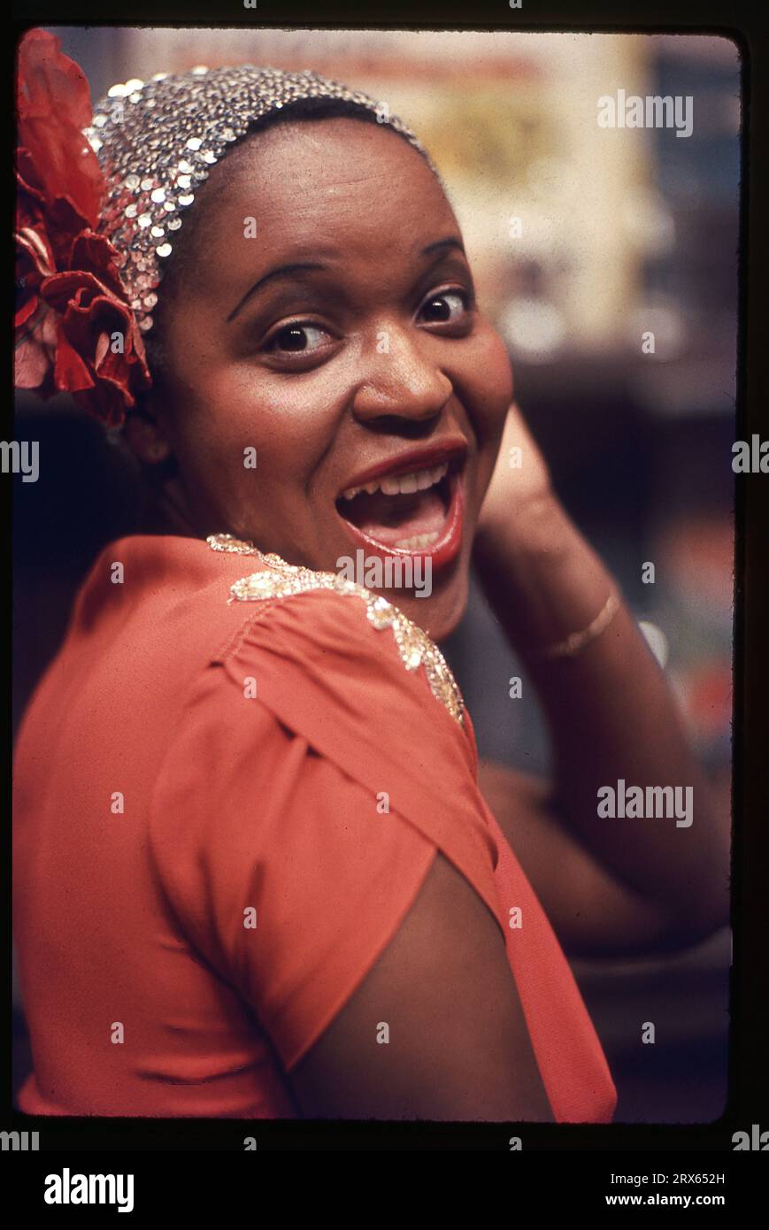 A close up photo of Sesame Street actress Alaina Redd who played Olivia ...