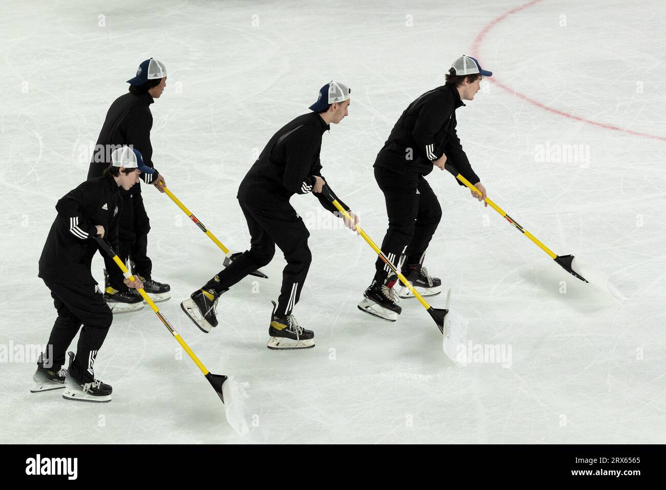 Professional sweepers hi-res stock photography and images - Alamy
