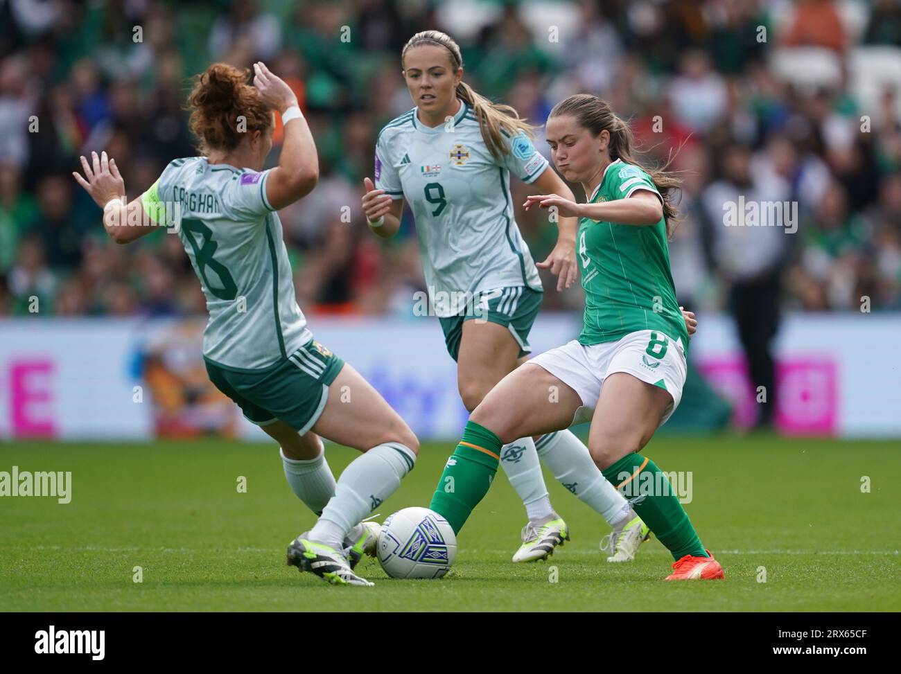 Marissa callaghan northern ireland international hi-res stock ...