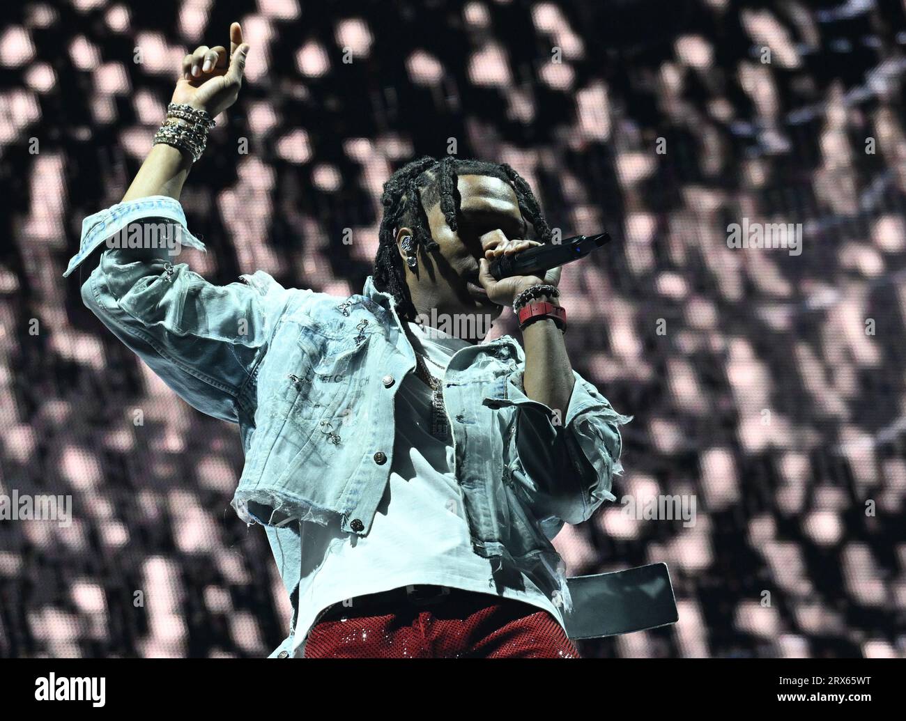 Sunrise FL, USA. 22nd Sep, 2023. Lil Baby performs during the I.O.U ...