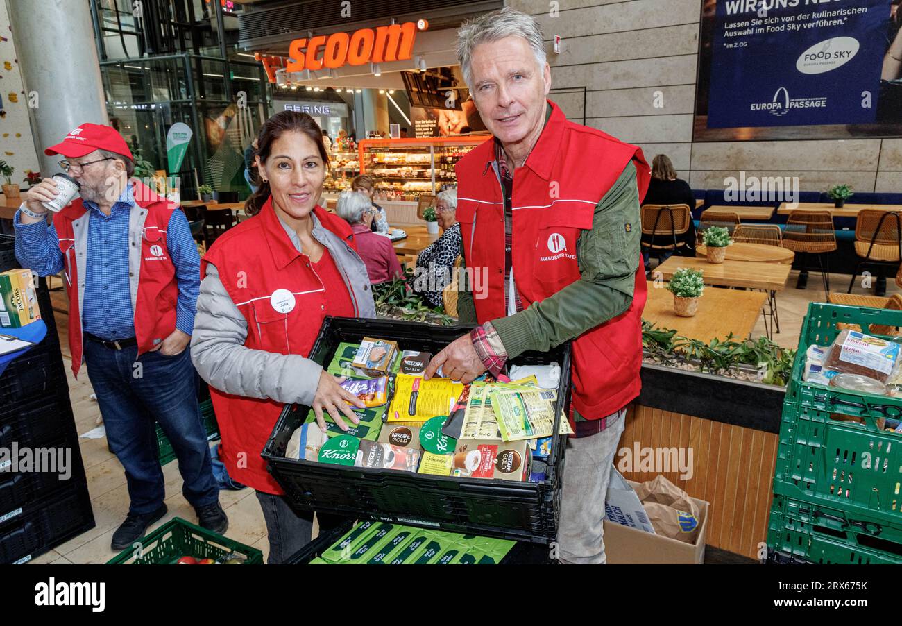 Hamburg, Germany. 23rd Sep, 2023. "Deutschland Tafel" ambassador and ...