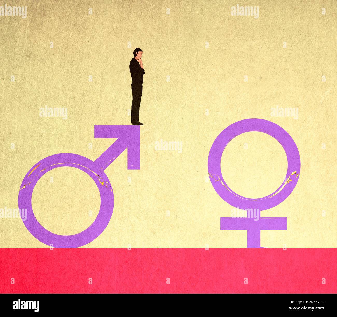 Confused gender hi-res stock photography and images - Alamy