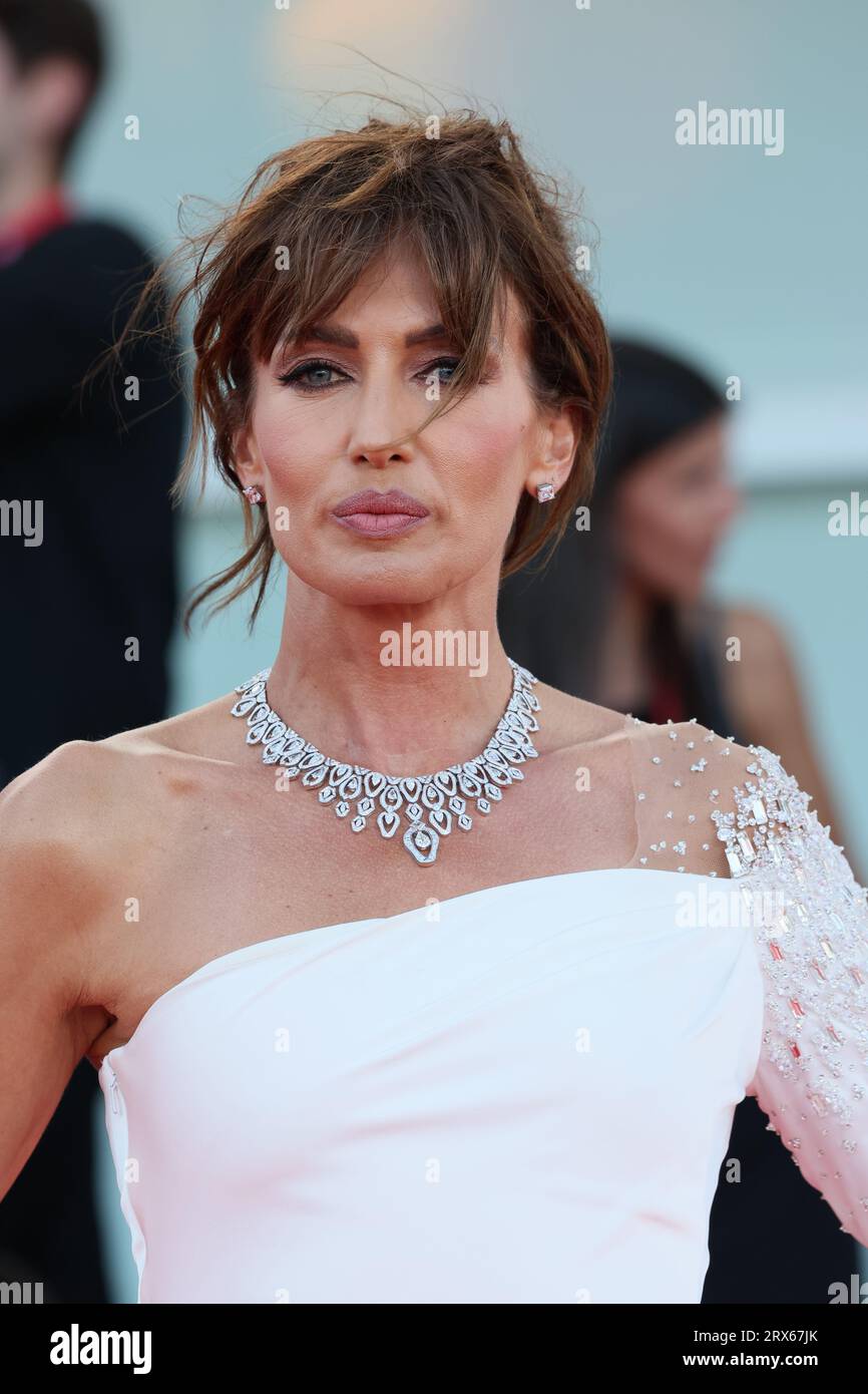 VENICE, ITALY - SEPTEMBER 05: Nieves Álvarez attends a red carpet for ...