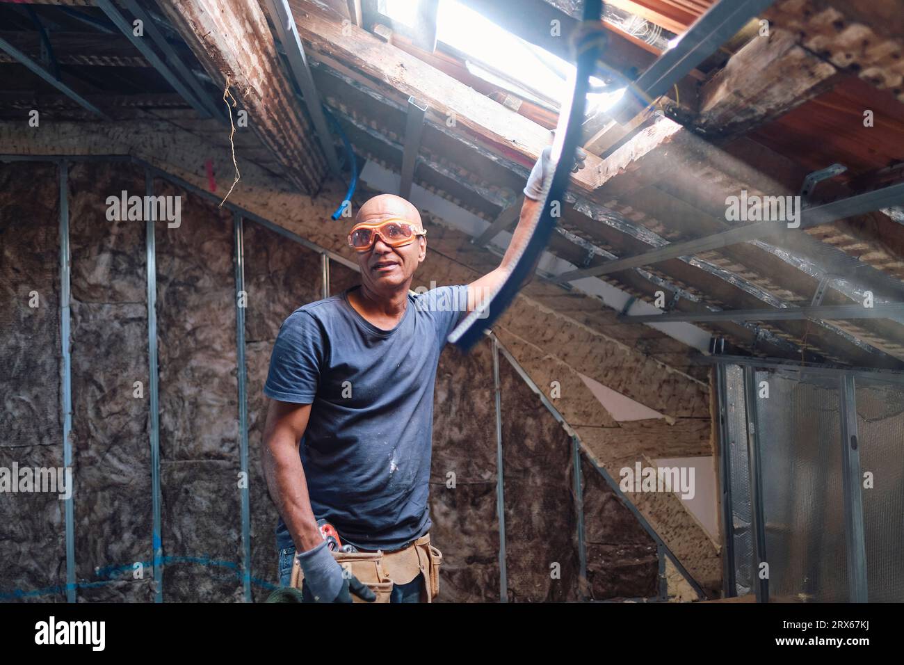 Safety glasses construction hi-res stock photography and images - Alamy