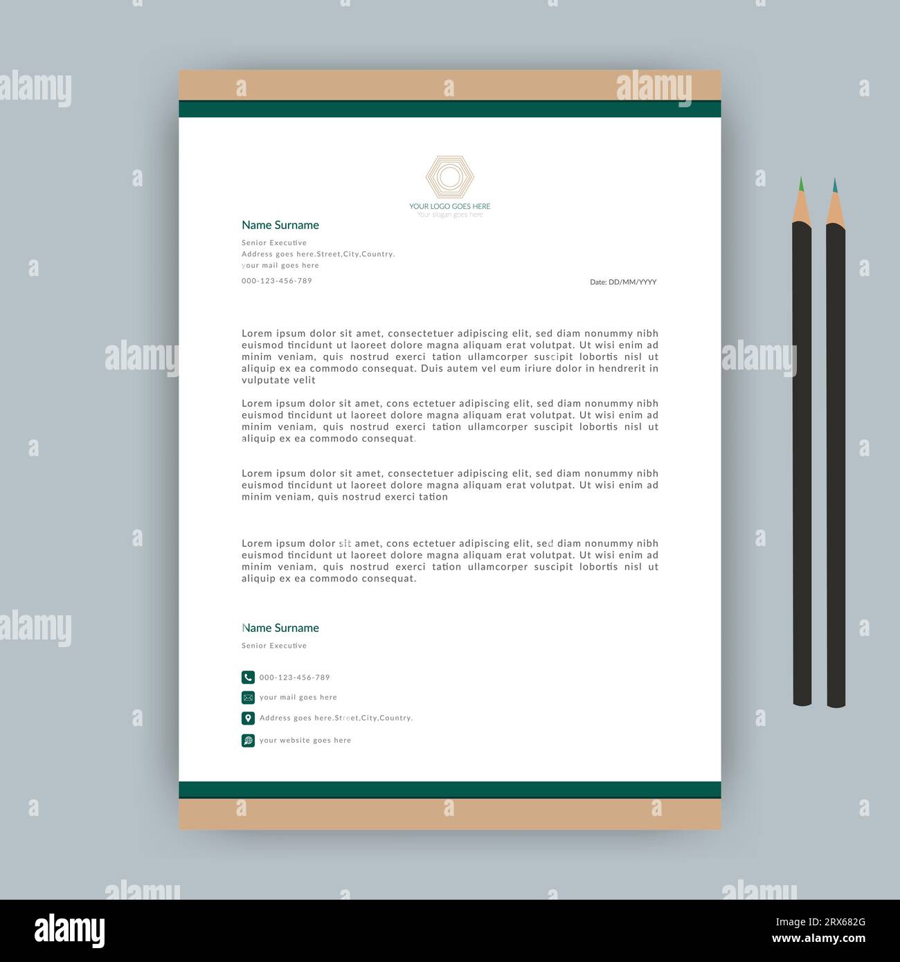 Modern professional corporate Company office brand simple Abstract ...