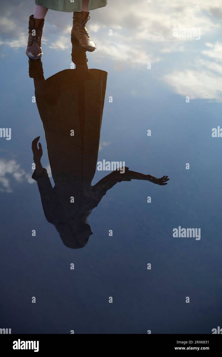 Puddle reflection photography hi-res stock photography and images - Alamy