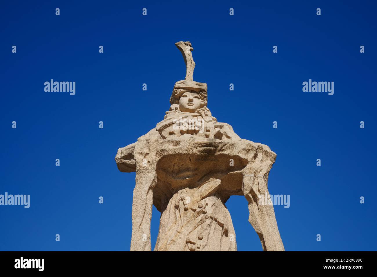 Beijing China, November 5, 2022: Sculptures of Kublai Khan Khan and the ...