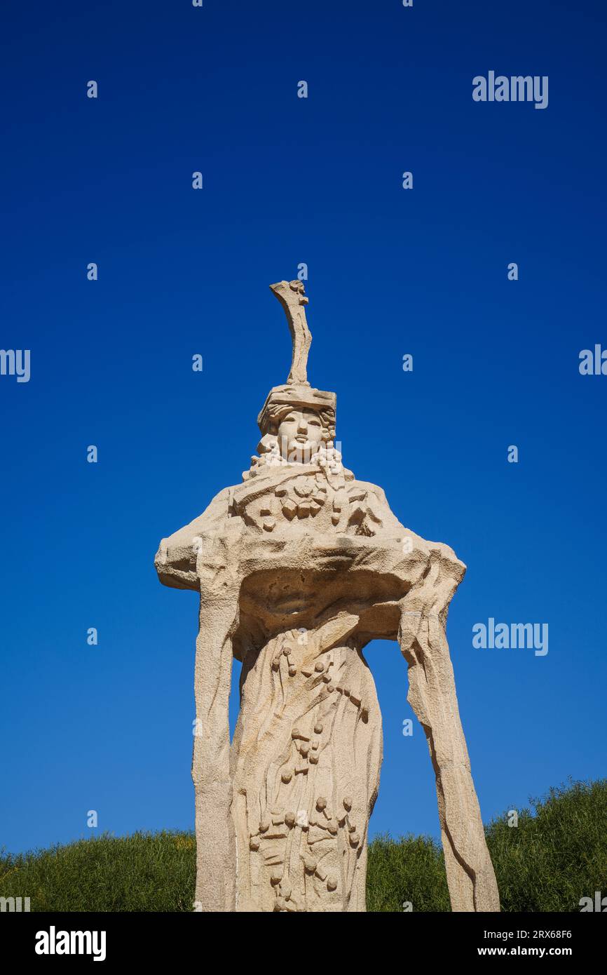 Beijing China, November 5, 2022: Sculptures of Kublai Khan Khan and the ...