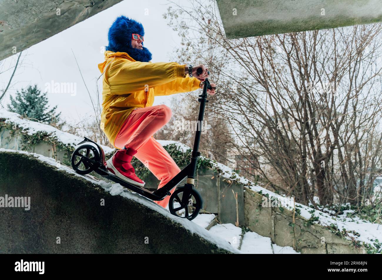 Push down hat hi-res stock photography and images - Alamy
