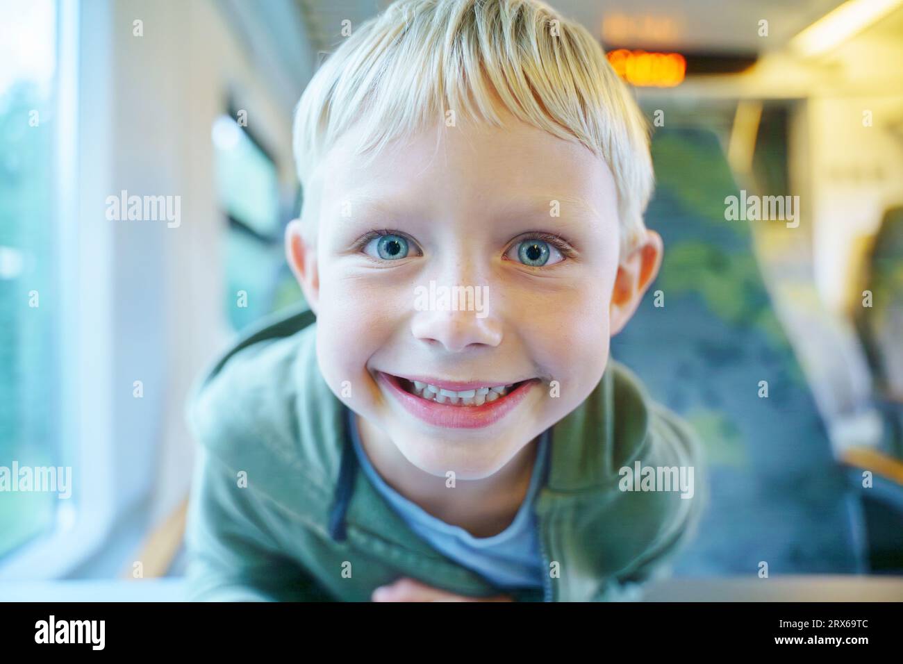 Happy train view hi-res stock photography and images - Alamy