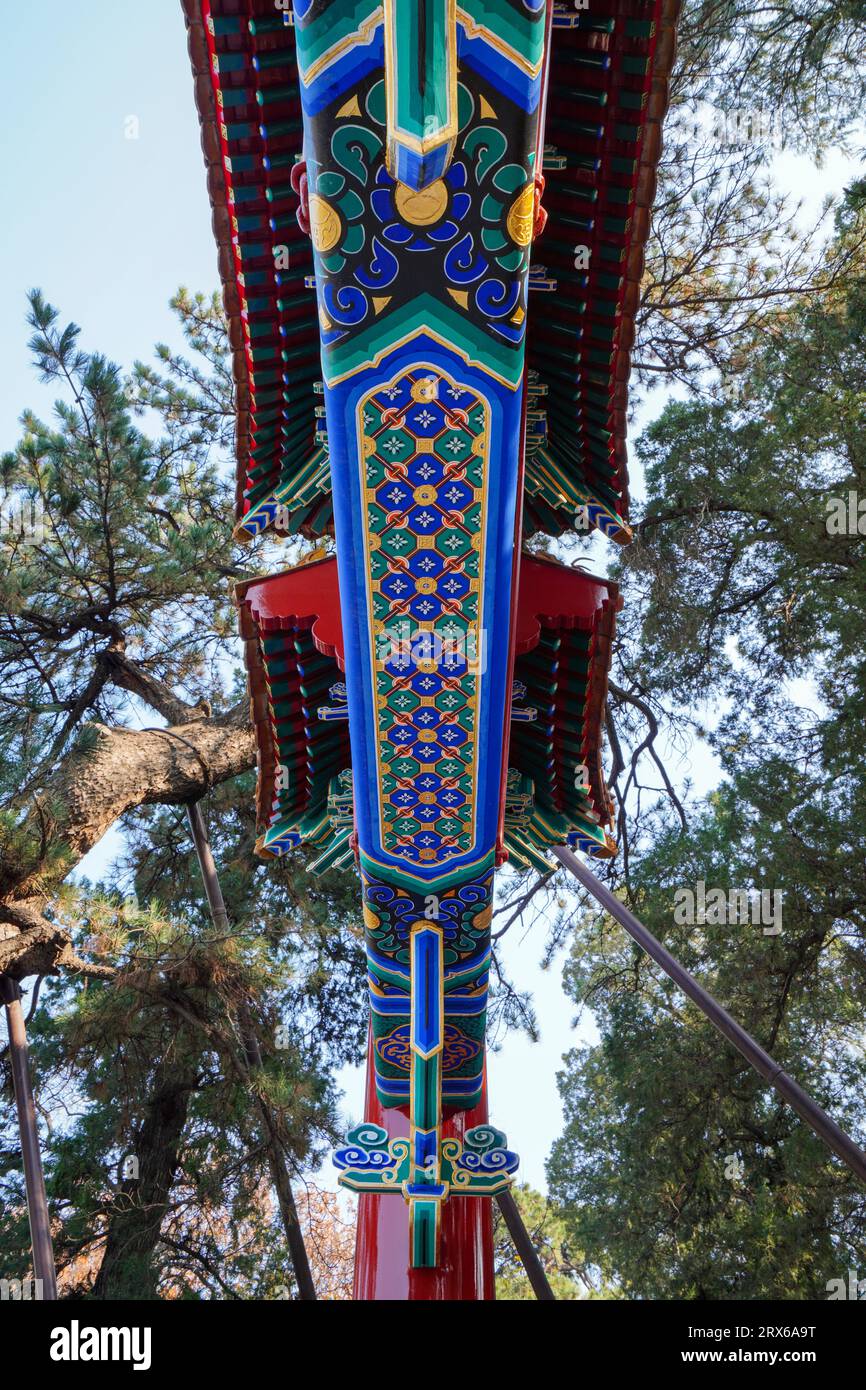 Beijing China, November 10, 2022: Cifu Archway in Summer Palace ...