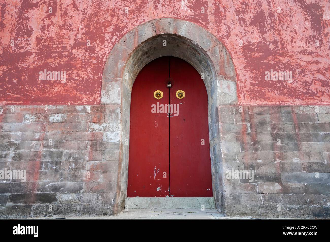 Doors on Tibetan style buildings in the Four Great Regions of Summer ...