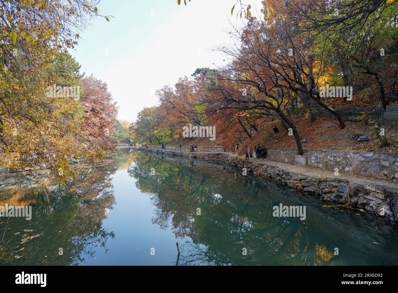 Scenery of Suzhou River in Summer Palace of Beijing Stock Photo - Alamy