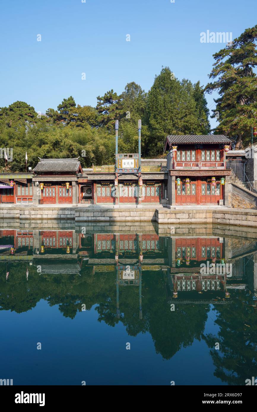 Beijing China, November 10, 2022: Scenery of Suzhou River in Summer ...