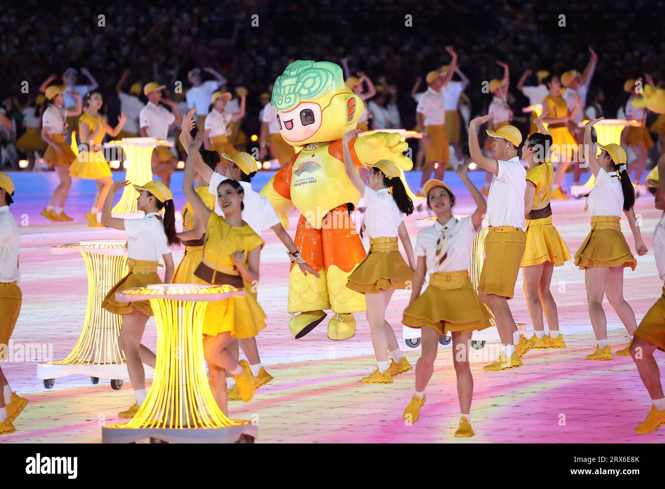 An opening ceremony of the Hangzhou Asian Games is held in Hangzhou ...