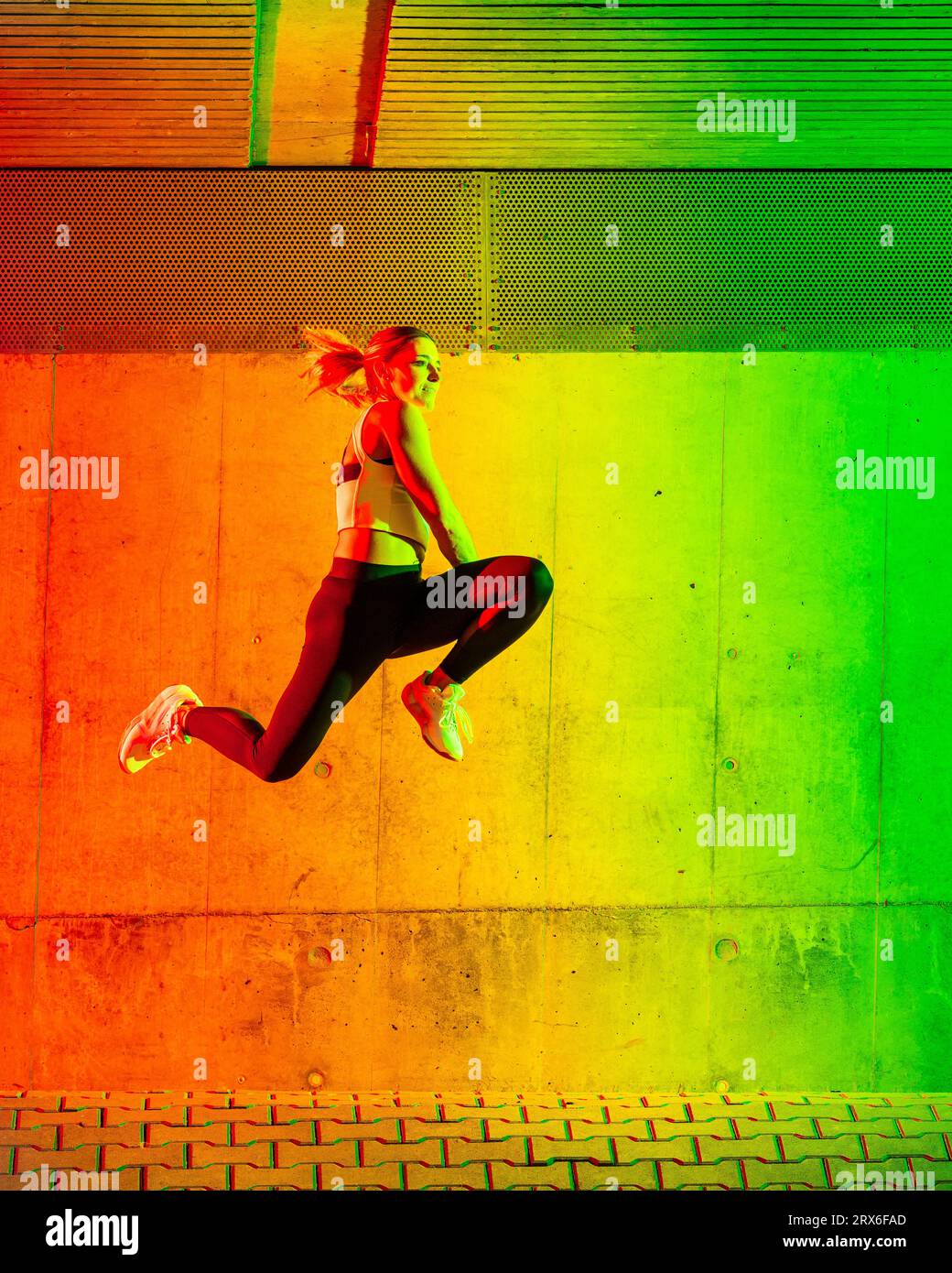 Neon multi colour hi-res stock photography and images - Alamy