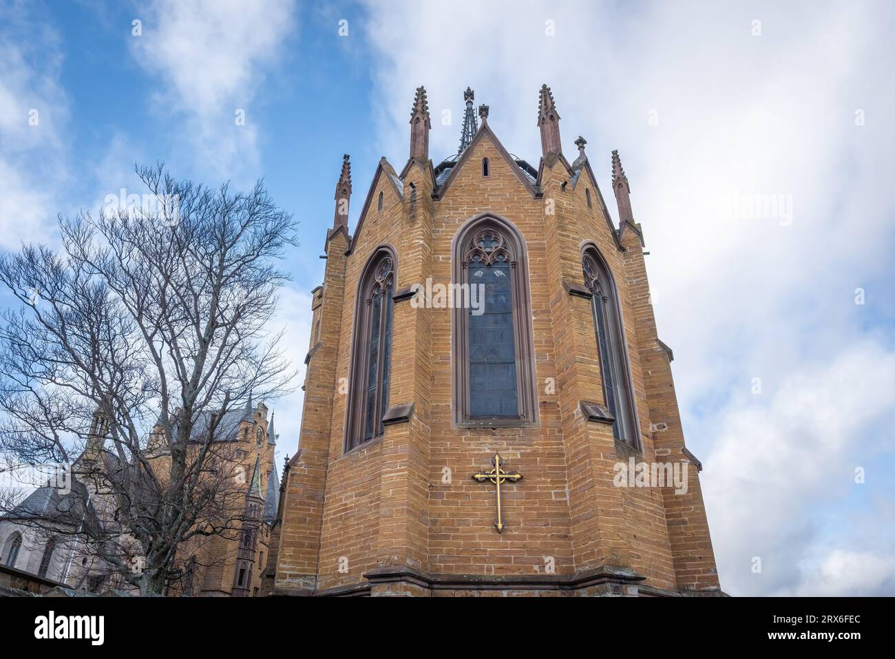 Christ Chapel - Protestant Chapel at Hohenzollern Castle - Germany ...
