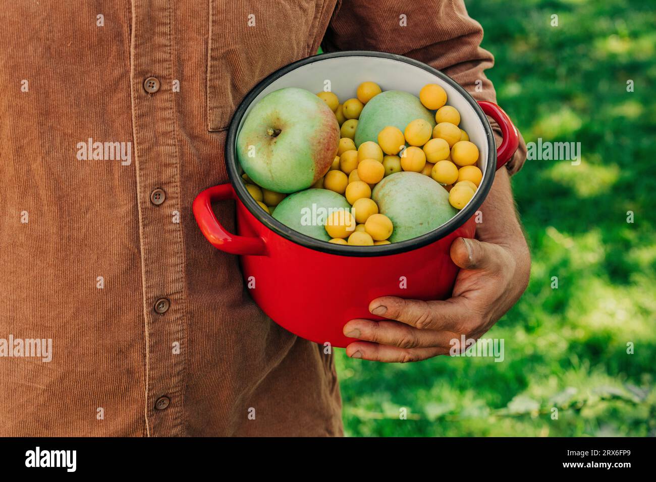 Man eating plum hi-res stock photography and images - Alamy